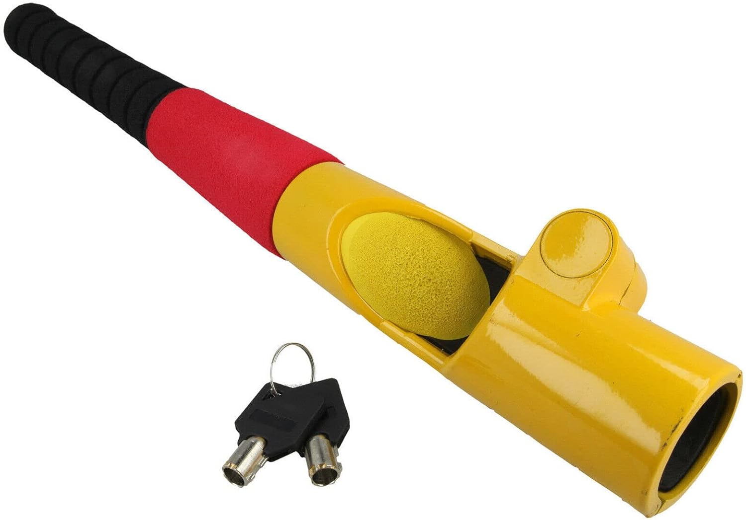 SPARES2GO Heavy Duty Steering Wheel Lock Bar Baseball Bat Style Car Van ...