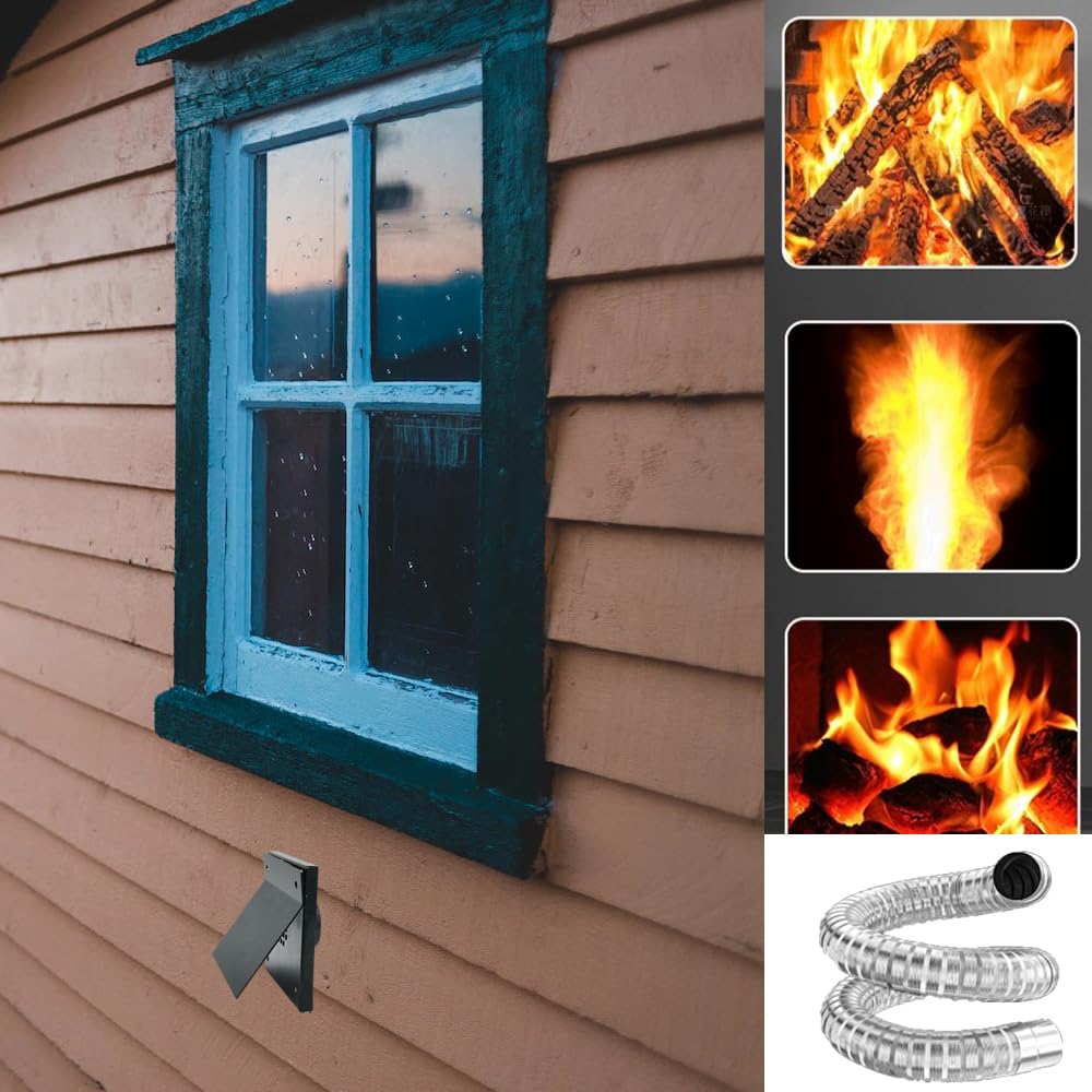 Wood Stove Pipe Vent Kit