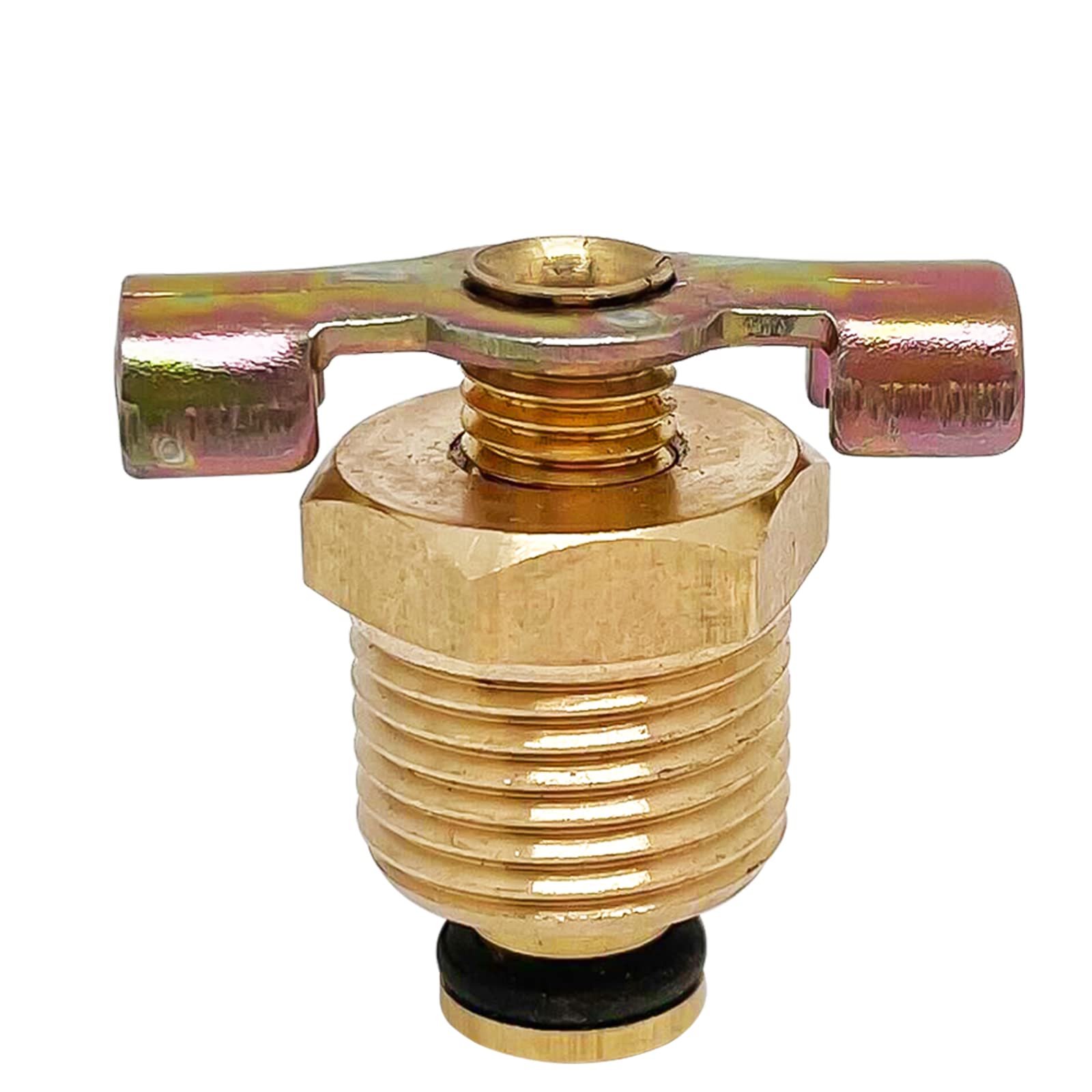 2pcs 3/8"G Thread Air Compressor Drain Valve,Brass Drain Valve Fittings ...
