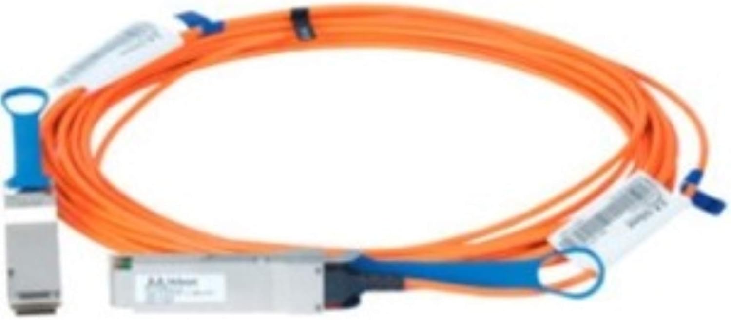 Amazon.com: Mellanox Active Fiber Cable, ETH 100GbE, 100GB/s, Qsfp ...