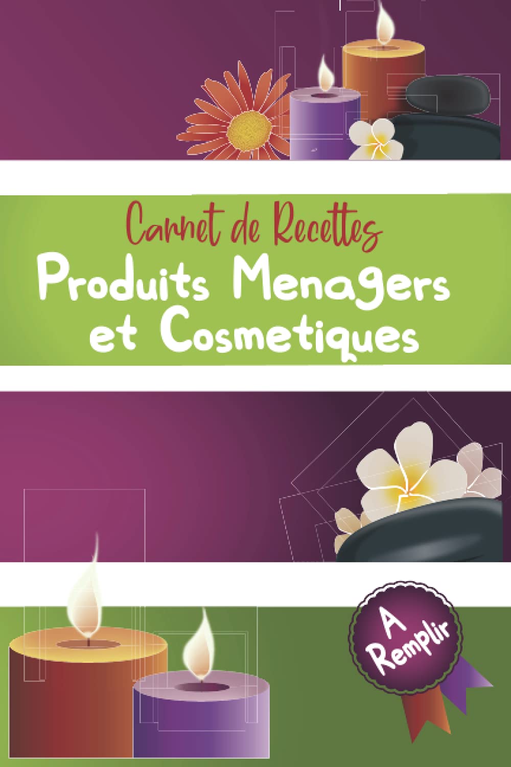 Buy Carnet de Recettes Produits Ménagers et Cosmétiques: Cahier à ...
