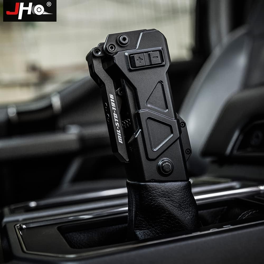 Amazon.com: JHO Car Grip Gear Shift Knob Head Aluminum-Magnesium Alloy ...