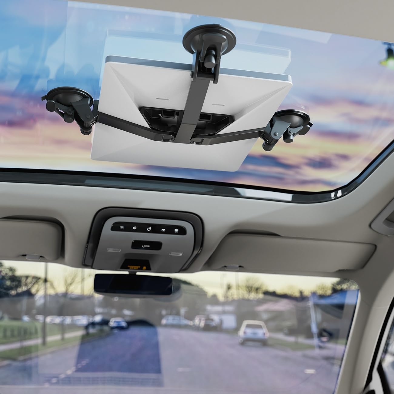Starlink Mini Car Mount Heavy Duty Gel Suction Cup Mount For Starlink ...