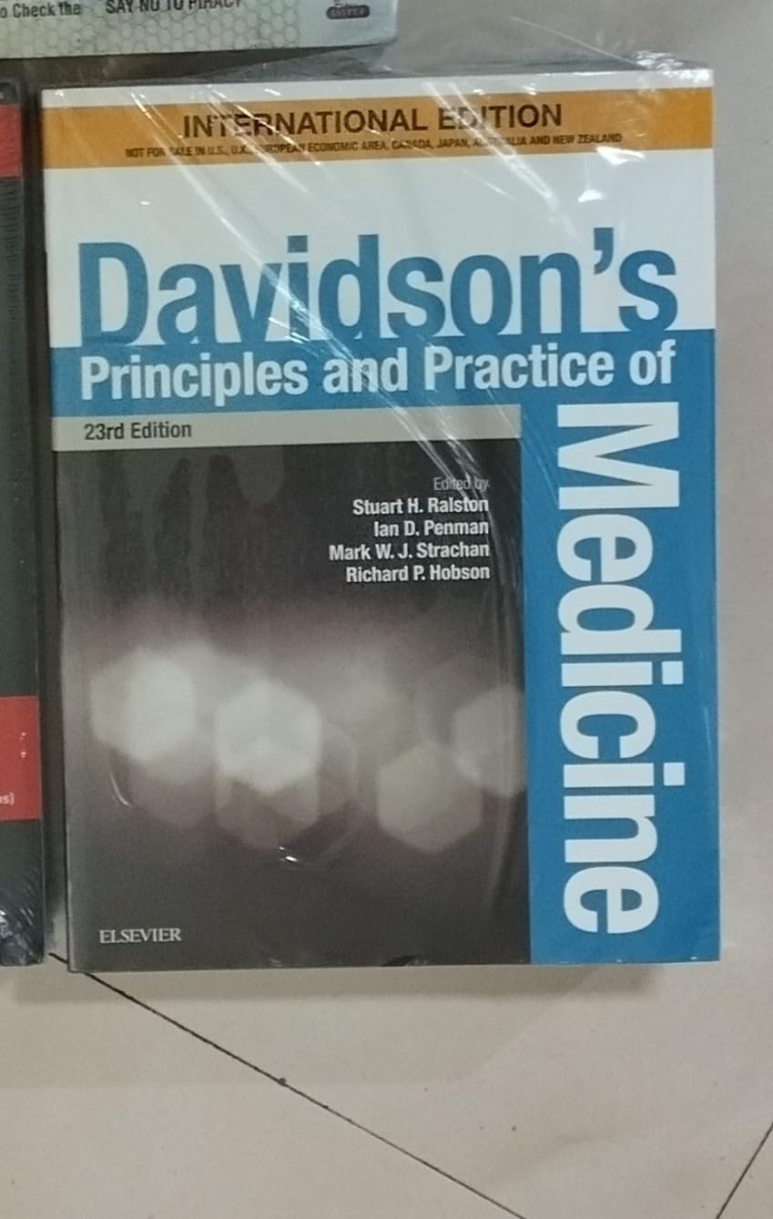 Buy (OLD)DAVIDSON'S PRINCIPLES AND PRACTICE OF MEDICINE Book Online at ...
