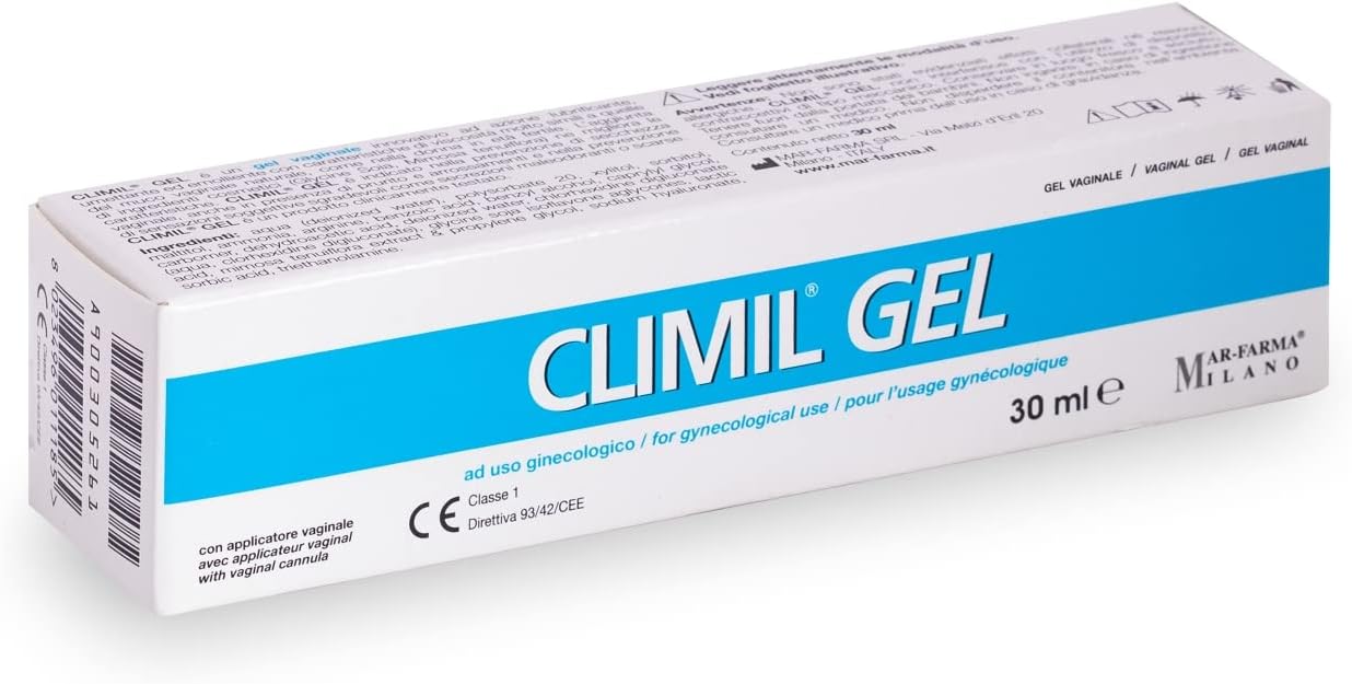 Climil Gel - Gel Vaginale ad Azione Lubrificante, Umettante ed ...