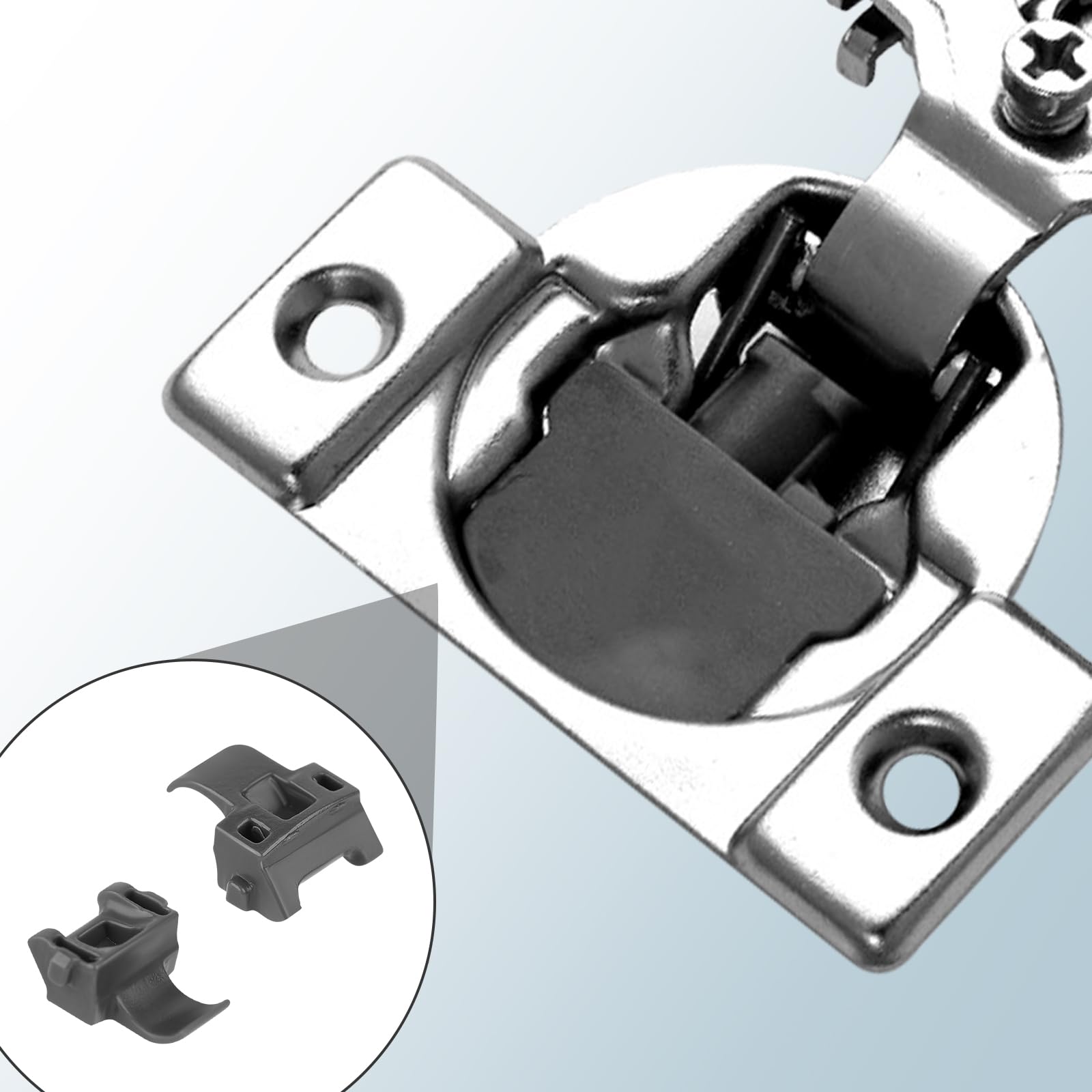 Snapklik.com : 30pcs Cabinet Restrictor Clips, Hinge Angle Restriction ...