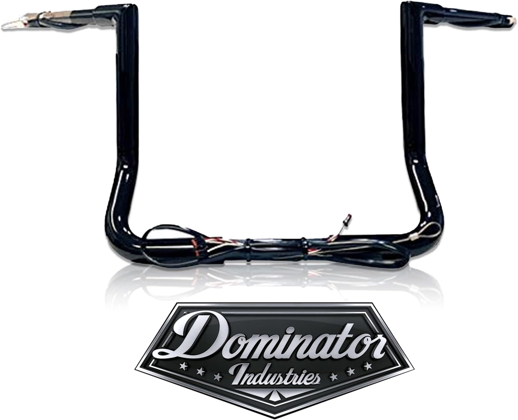 Amazon.com: Dominator Industries 1 1/4” Prewired 10” Chrome Miter Bar ...