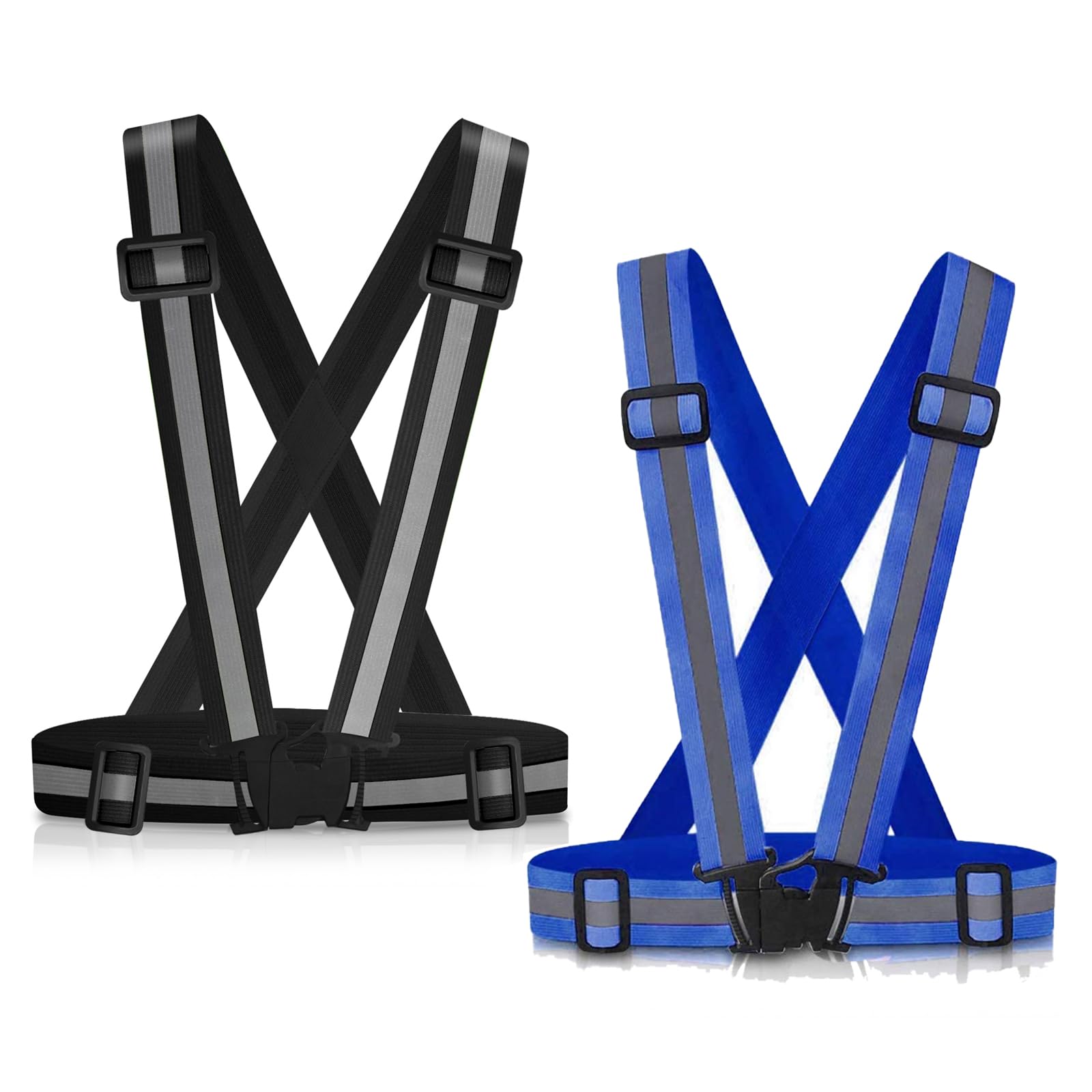 Snapklik.com : SAWNZC Reflective Vest Running Vest 2Pack, High Visible ...