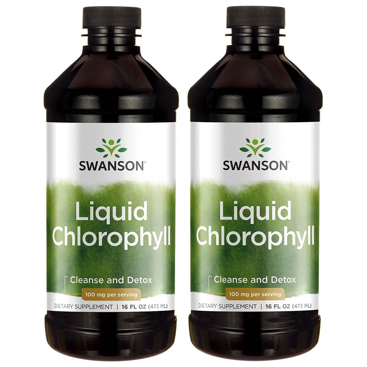Amazon.com: Swanson Liquid Chlorophyll - Water-Soluble Chlorophyll ...