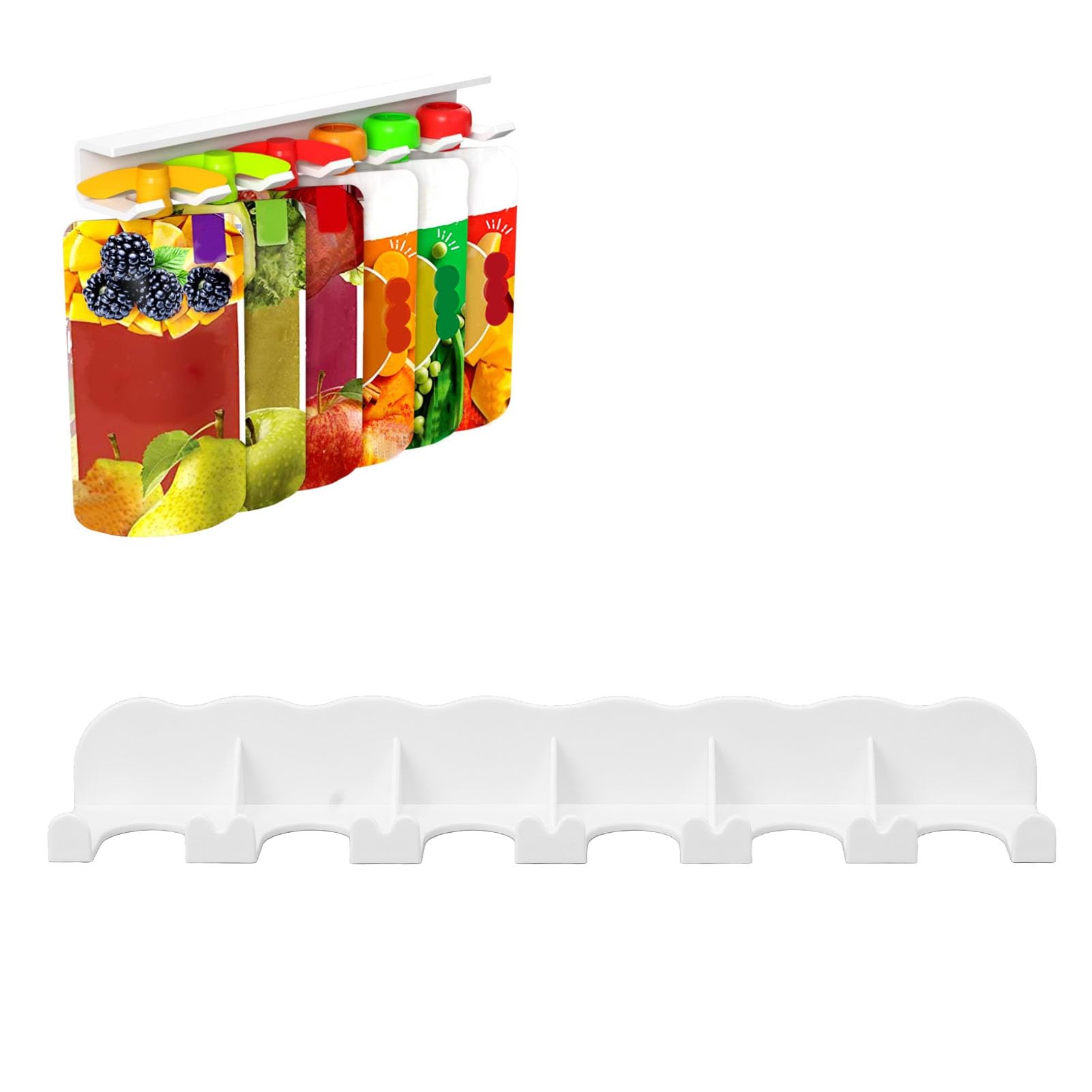 Amazon.com - TREETDOBV Food Pouch Hanger for Fridge efrigerator ...