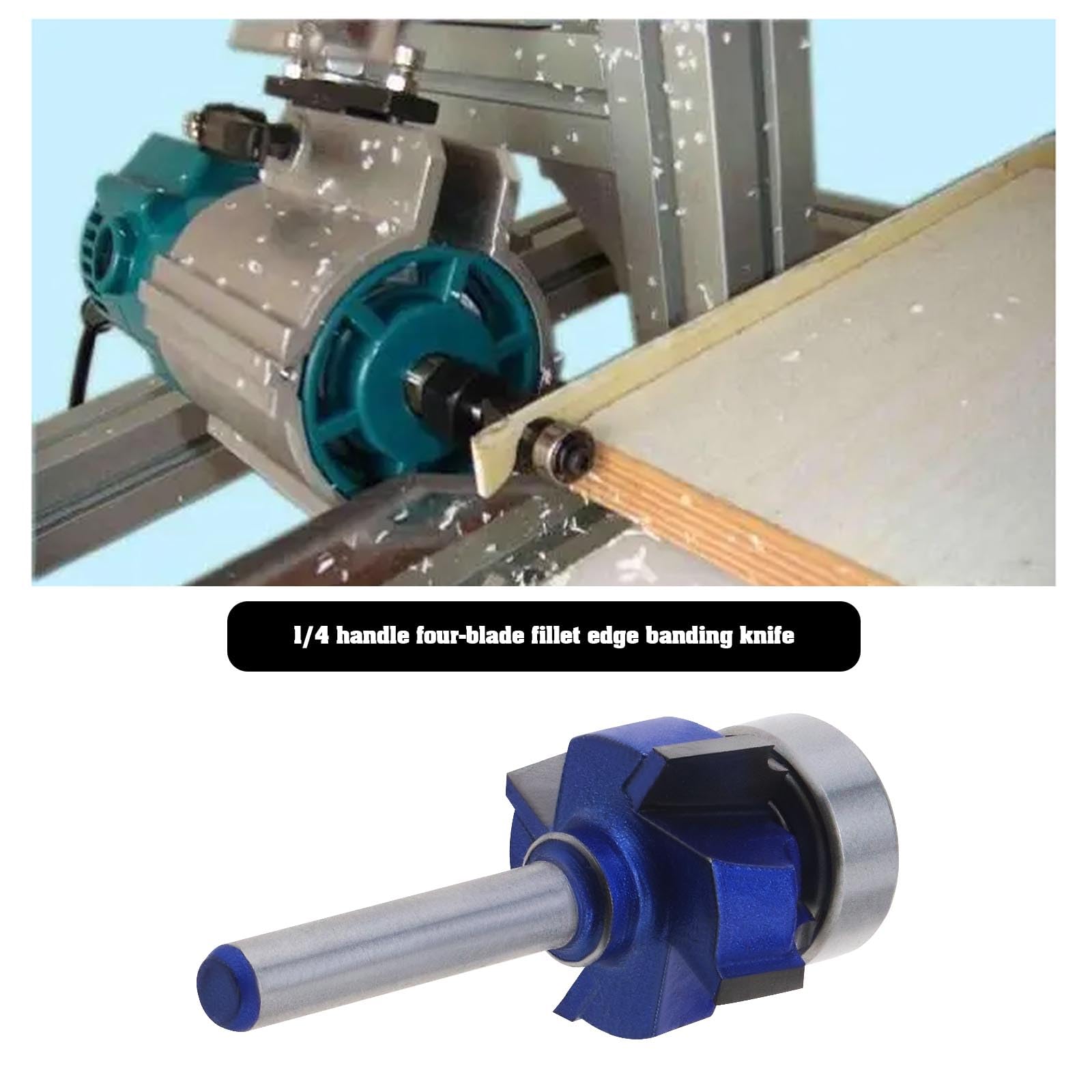 EMSea R3 Round Over Router Bit Round-Over Edging Trimming Router ...