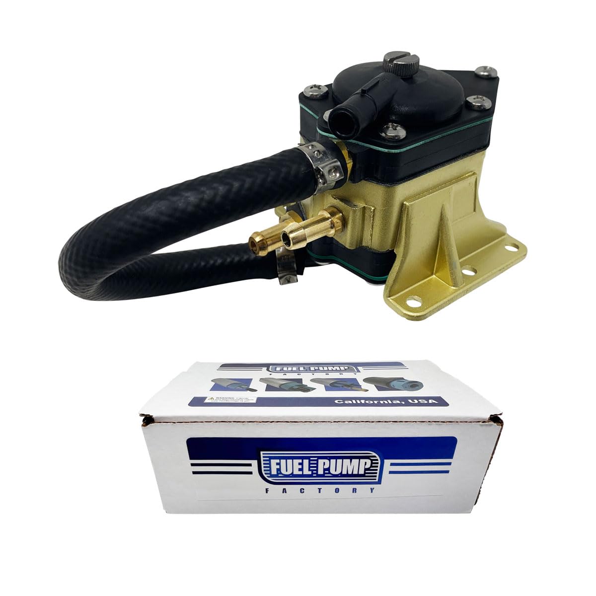 Amazon.com: FPF Fuel Pump for Johnson/Evinrude 90 Degree VRO ...