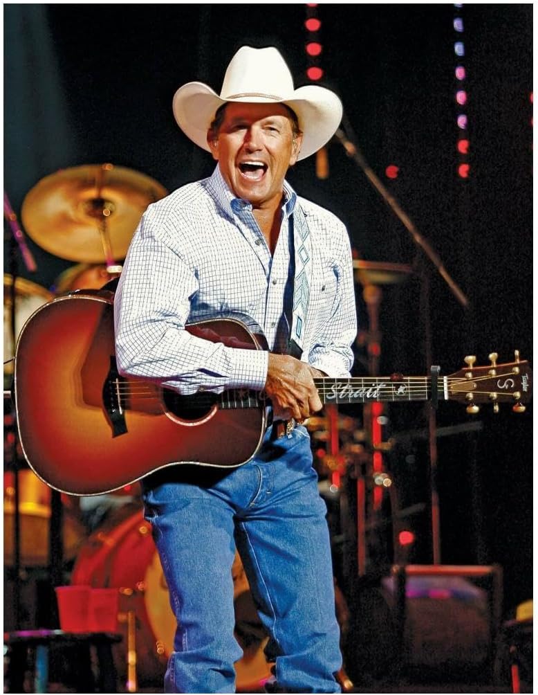 Amazon.com: ALCOBEST George Strait Wall Art Vintage Home Decor For ...