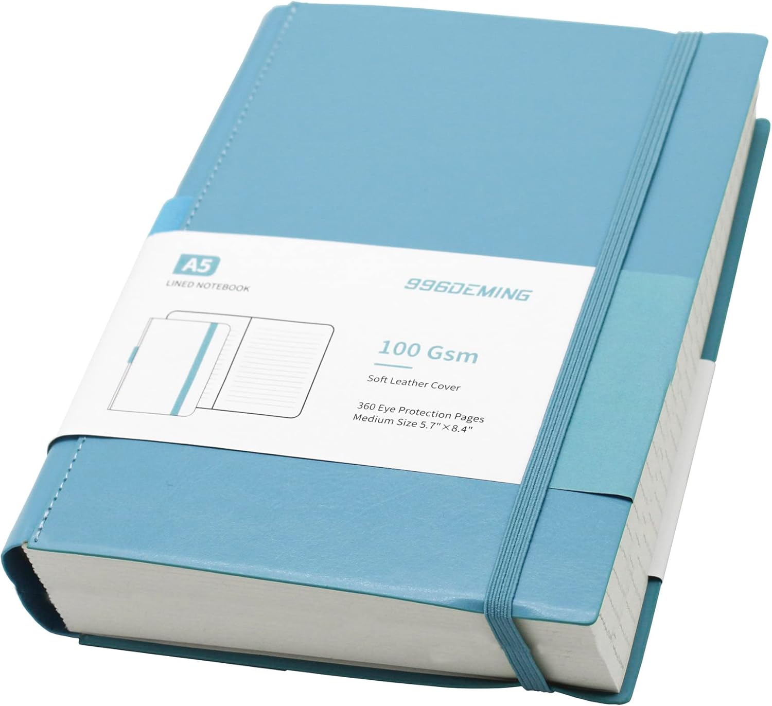 Amazon.com: 996DEMING Softcover Lined Journals for Writing - 360 Pages ...