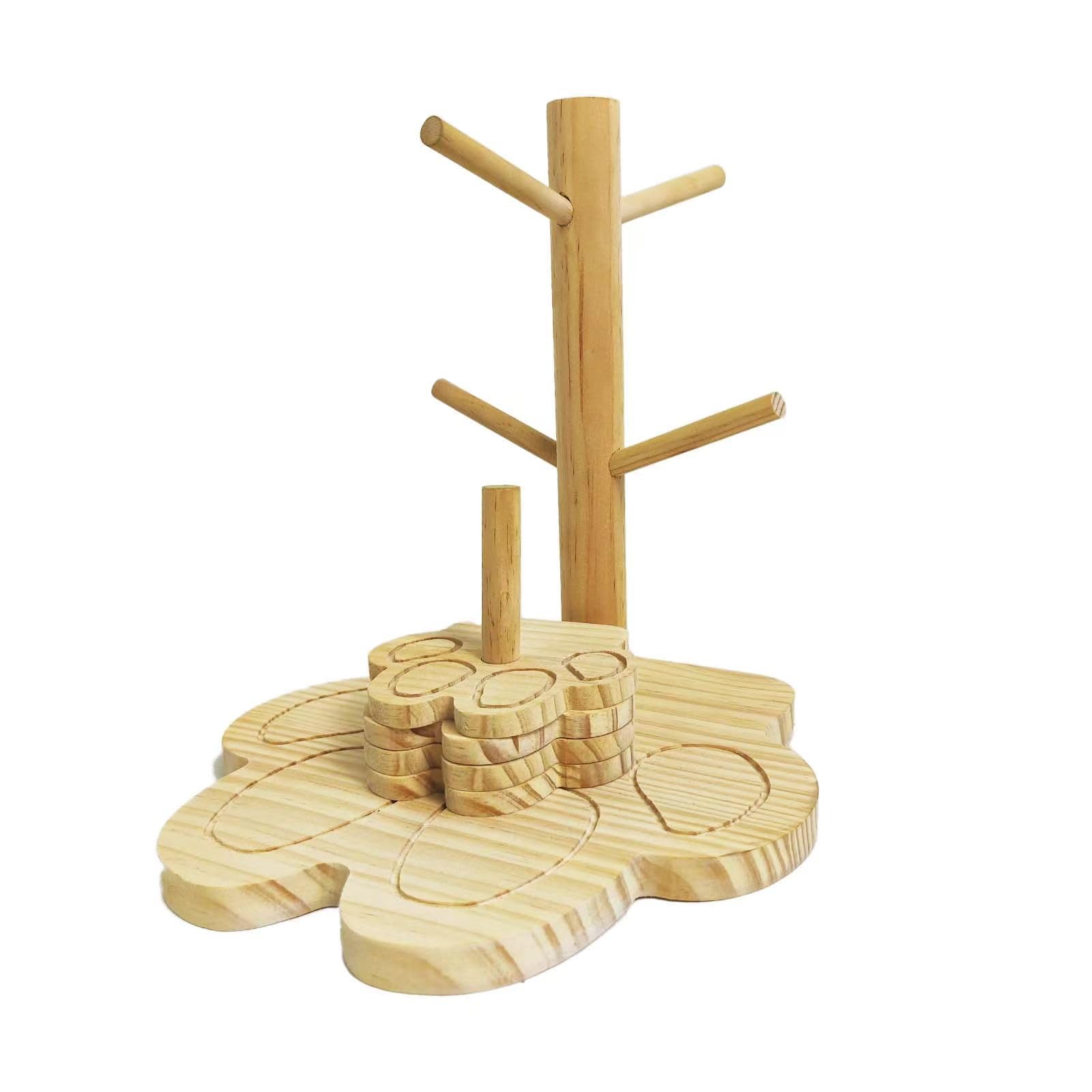 Amazon.com - Ctpeng Mug Trees for Counter, Coffee Mug Tree with 4 ...