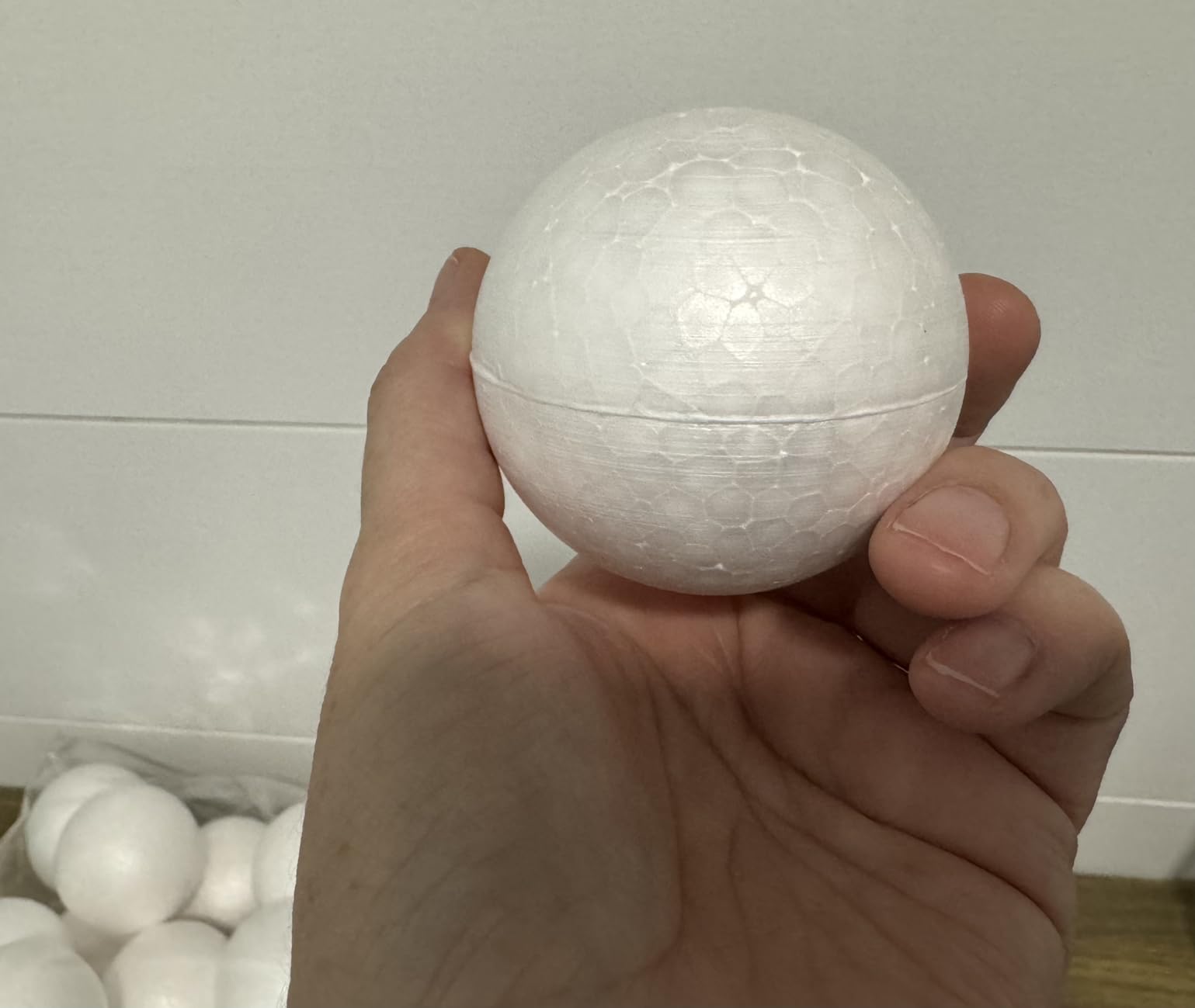 Amazon.com: GANAZONO 250pcs 2.5cm Craft Balls, Polystyrene Foam Balls ...