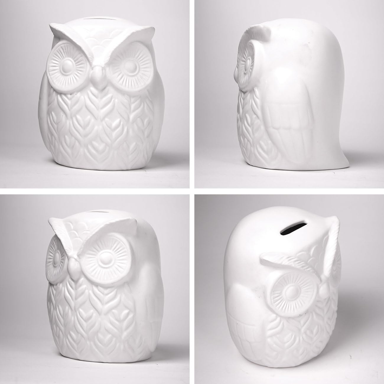 Ceramic Owl Bank