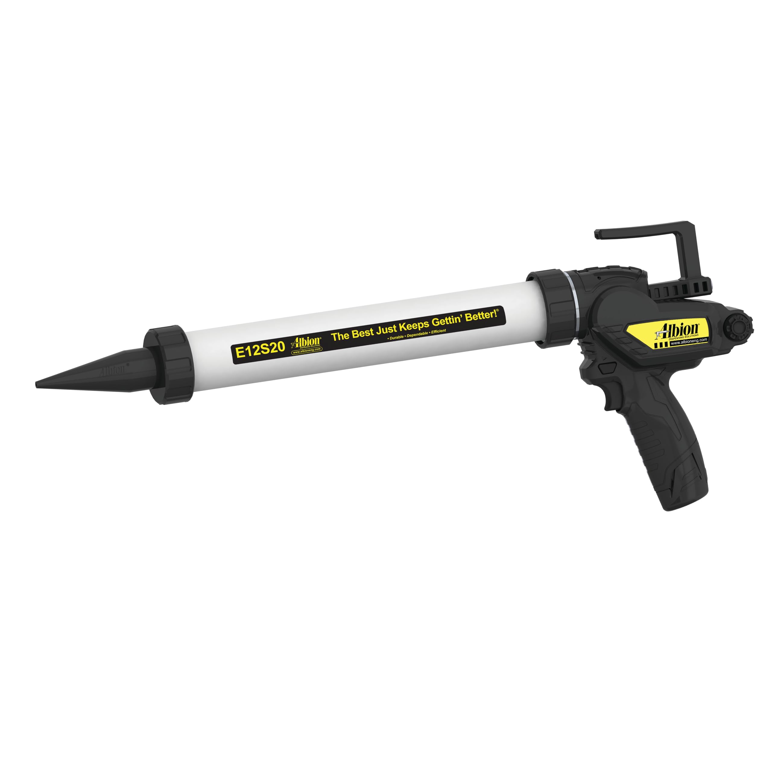 Albioneng Albion Engineering B12S20 Manual Drive Sausage Caulk Gun, 20