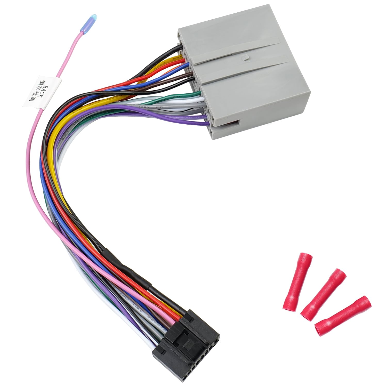 Jayubien Stereo Wiring Harness Adapter Compatible with Ford F-150/250 ...