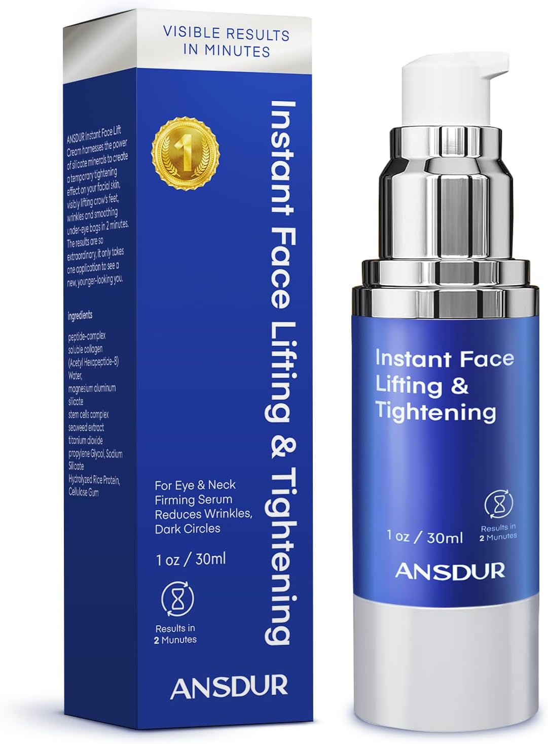 Amazon.com: Instant Ageless Eye Cream – Anti Wrinkle Cream, Removes ...
