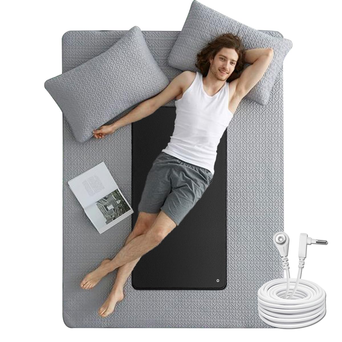 Amazon.com: Grounding Mats for bed, Earth Grounding Pad for Sleeping ...
