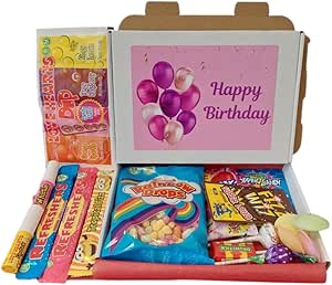 Retro Sweets Gift Box - Assortment of 20 Old Fashioned Sweets, and ...