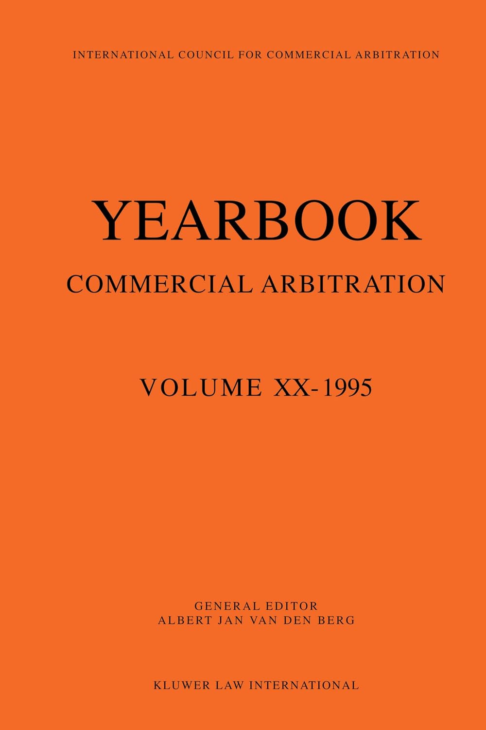 Year Book of Commercial Arbitration (International council For ...