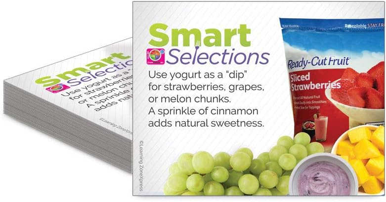 Amazon.com : Nutrition Education Signage | Smart Selections Food Pantry ...