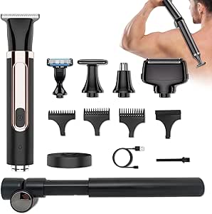 DoCatop Back Shaver, 5-in-1 Electric Back Shavers for Men with ...
