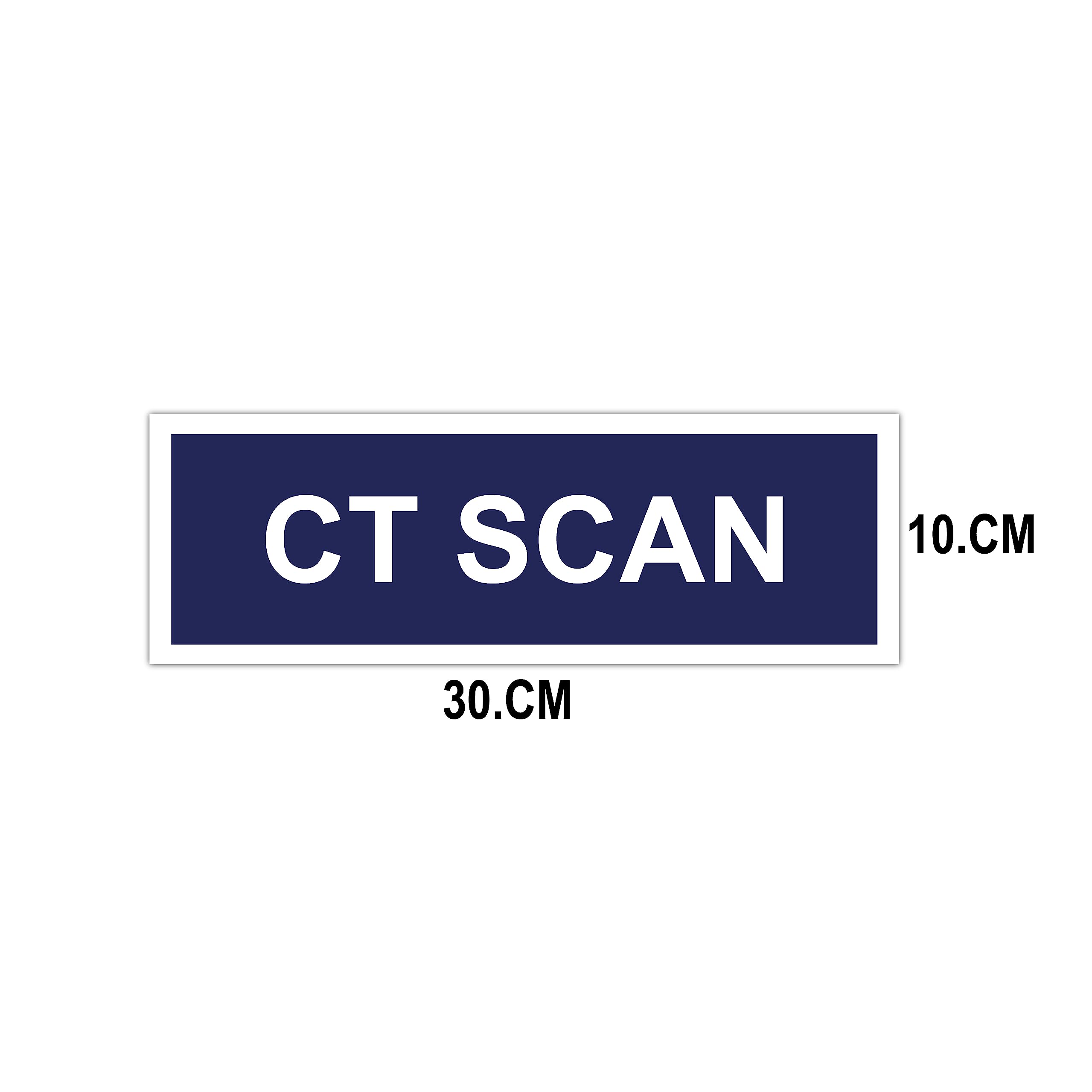 Buy SIGN EVER Ct Scan Sign Boards Hospital Medical Collage Doors ...