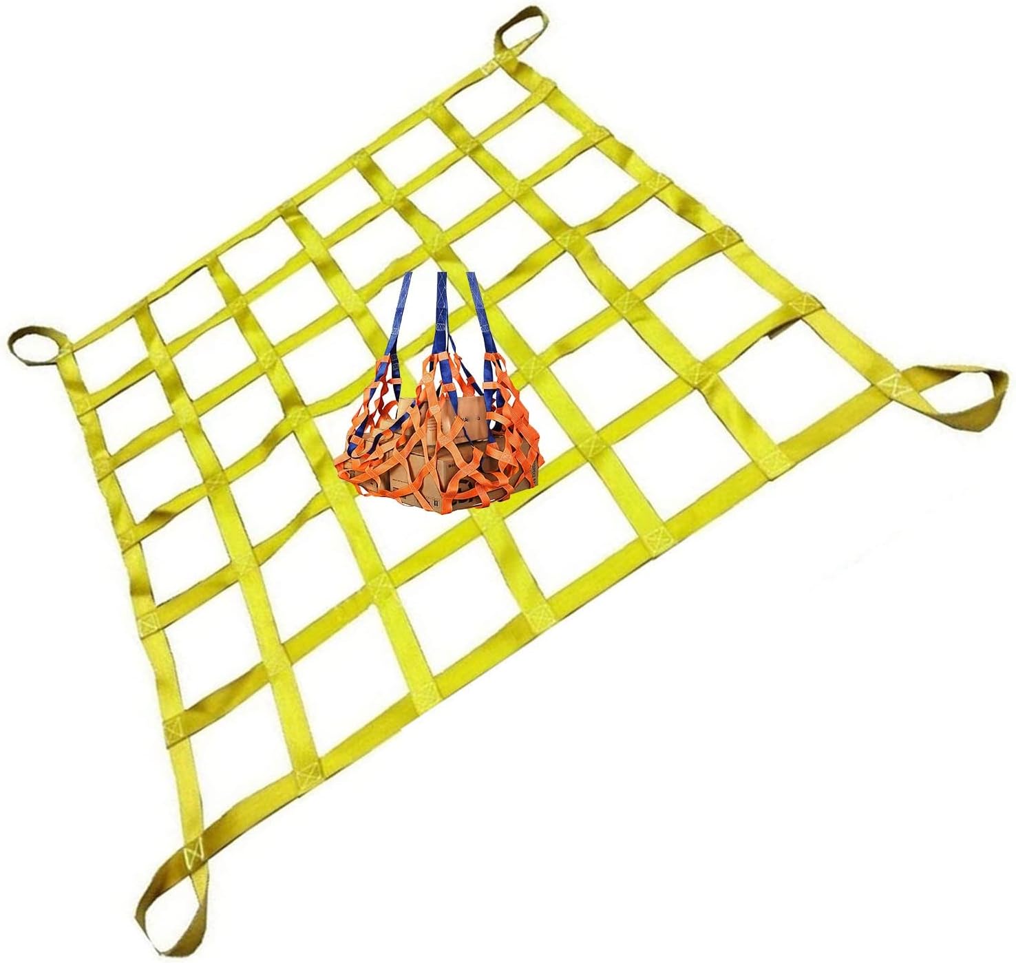 Amazon.com: Cargo Lifting Nets -Lifting Straps for Hoist - Flat ...