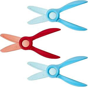 Amazon.com: Fiskars Starter Kids Scissors, 3 Pack Set : Toys & Games