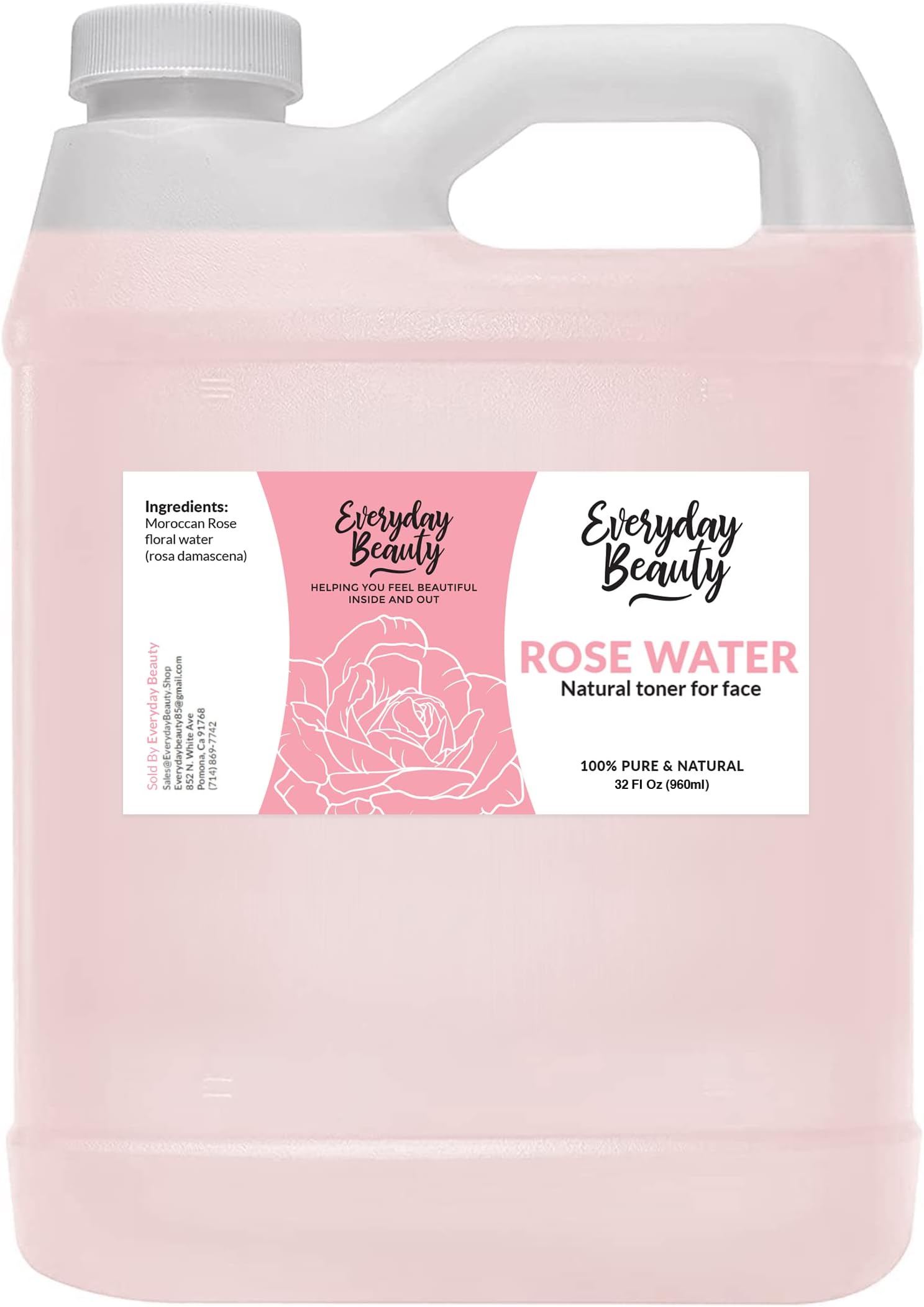 Amazon.com: Rose Water Facial Toner Hydrate and Refresh by Trader Joe's ...