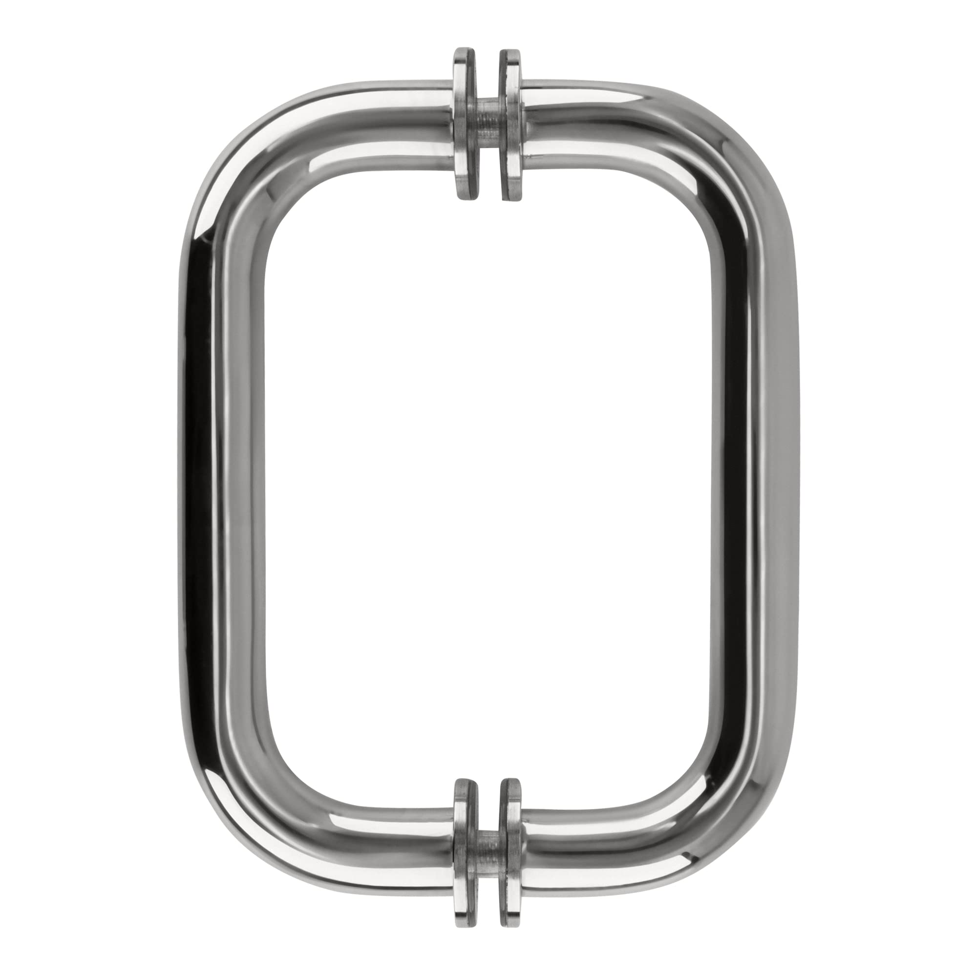 CRL 6" Chrome (BM Series) Tubular Back-To-Back Pull Handle - Cabinet ...