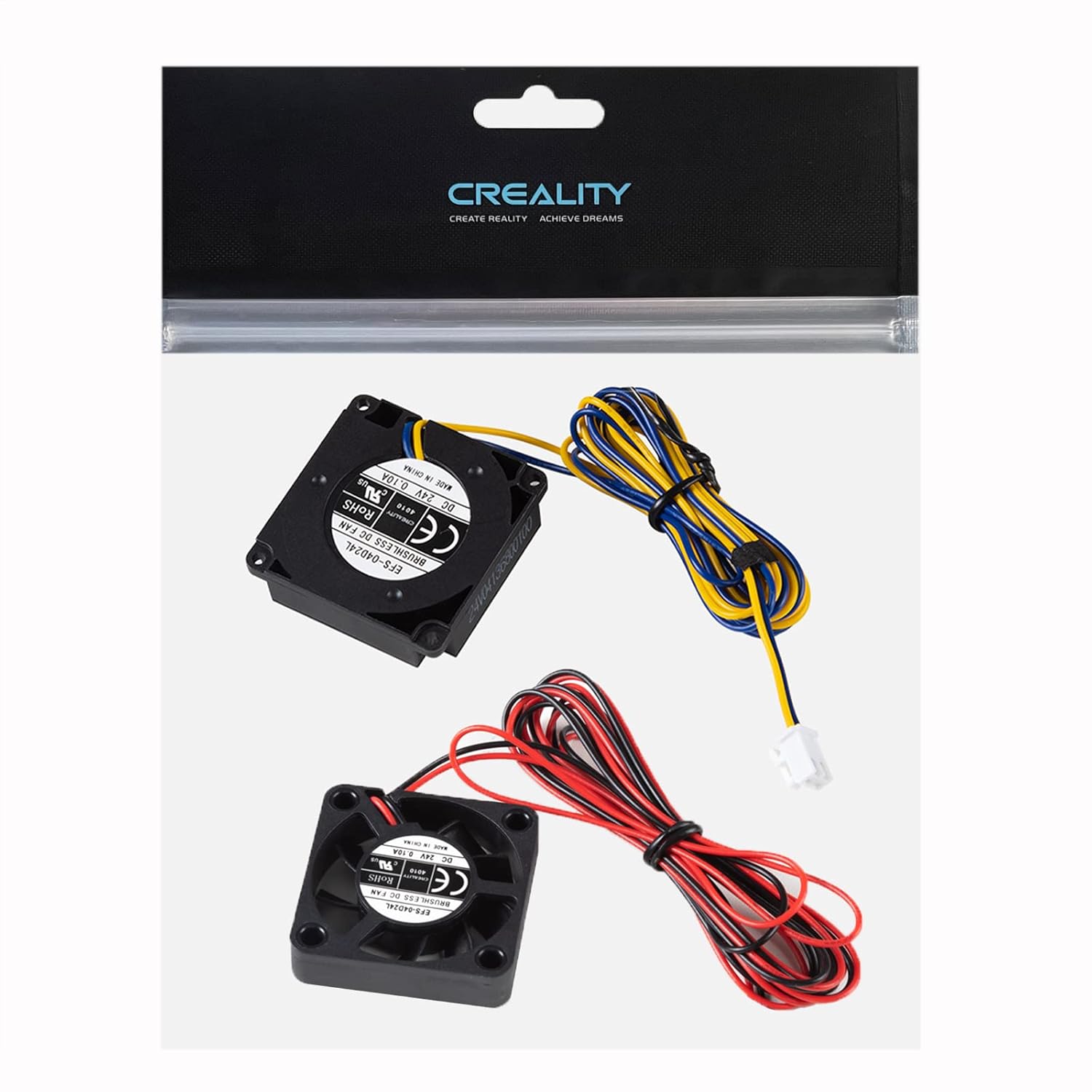 Original Ender 3 4010 Extruder Hotend Fans, 24V 4010 Axial Fan and ...