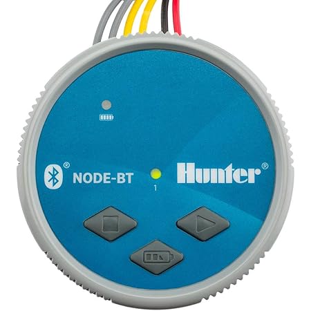 Amazon.com: Hunter Industries Sprinkler NODE100 NODE-100 Battery Controller with Solenoid, Small ...