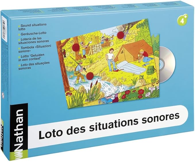 Nathan Sound Situations Lotto Card Games : Amazon.co.uk: Toys & Games