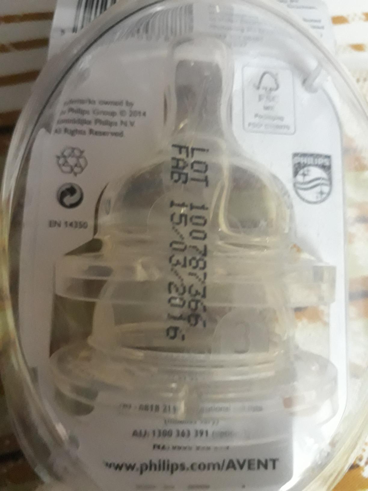 Buy Philips Avent Natural Variable Flow Teat, Twin Pack Online at Low ...