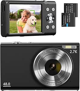 Amazon.co.jp: Zostuic Digital Camera, 2.7 K, Digital Camera, Autofocus ...