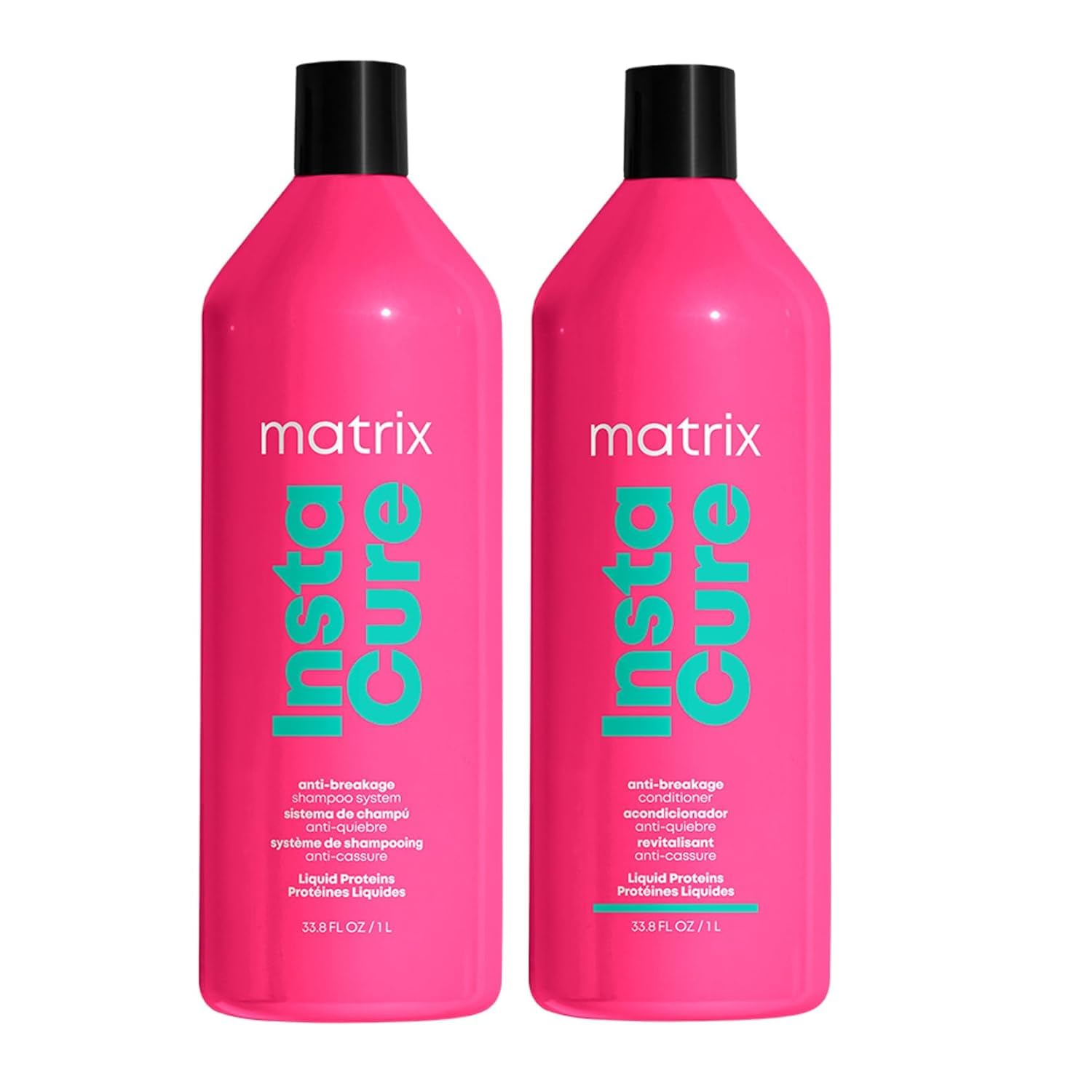 Amazon.com: Matrix Instacure Anti-Breakage Shampoo & Conditioner Set ...