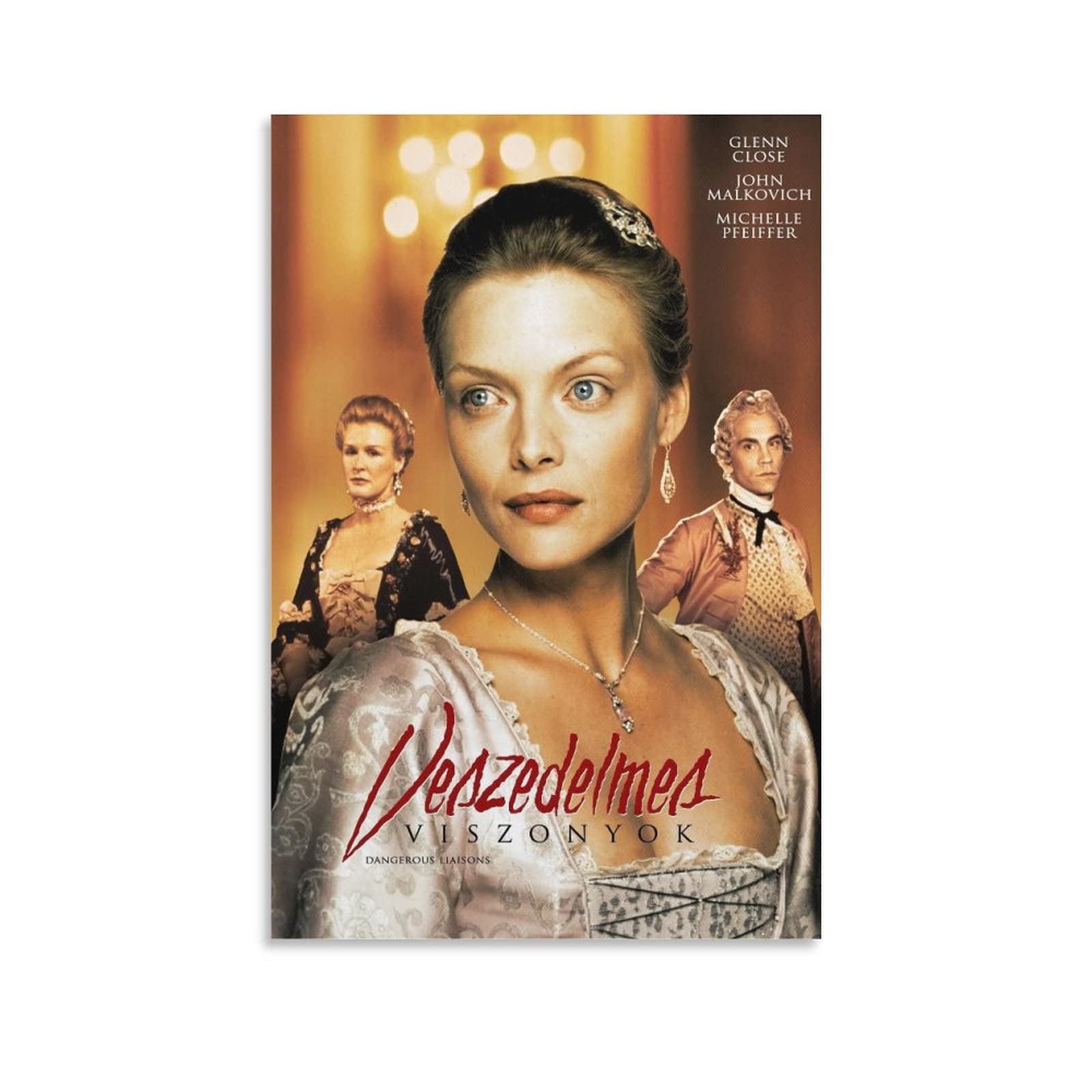 Dangerous Liaisons 1988 Movie Poster