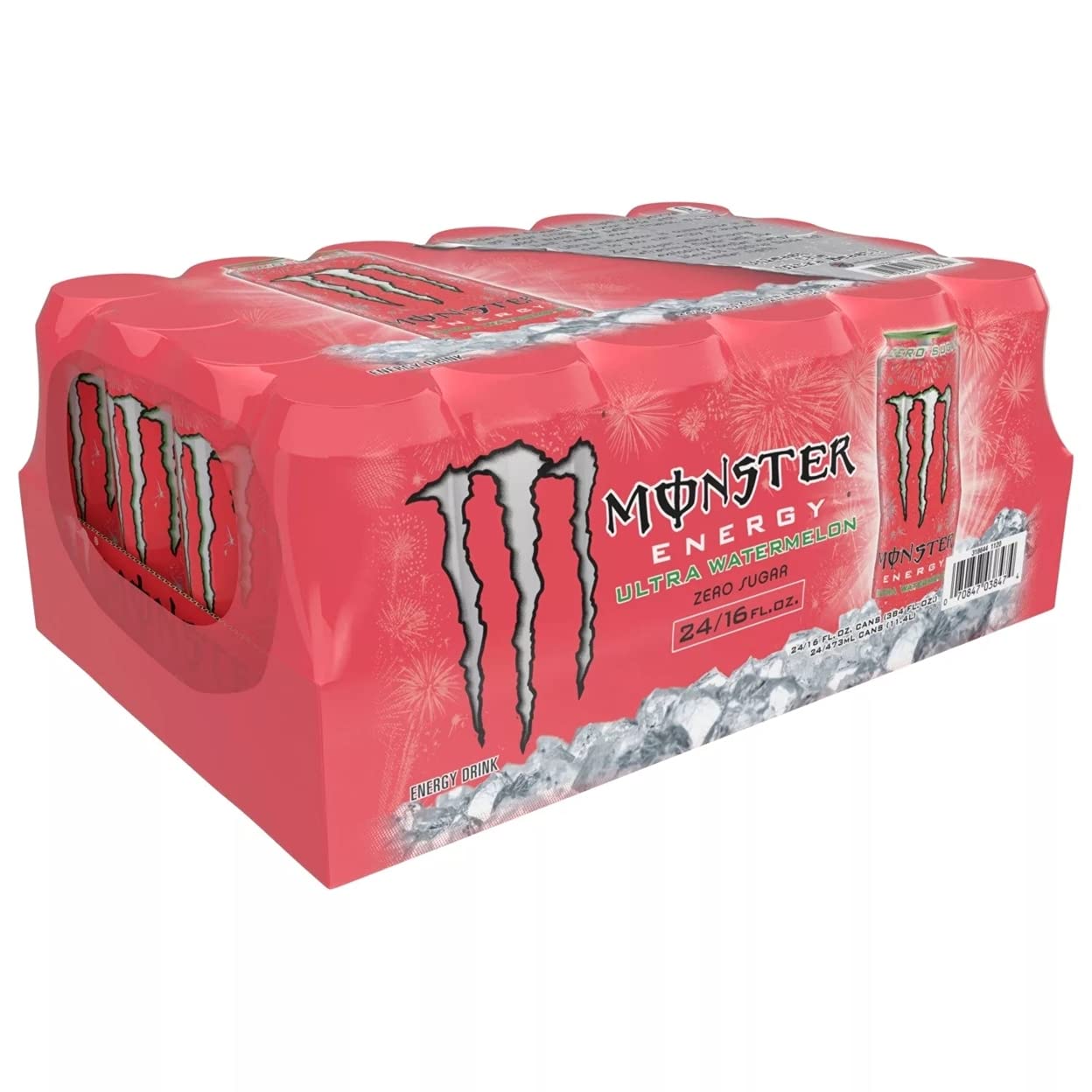 Amazon.com : Monster Mix Energy Ultra Watermelon, 16 Fl Oz (Pack of 24 ...