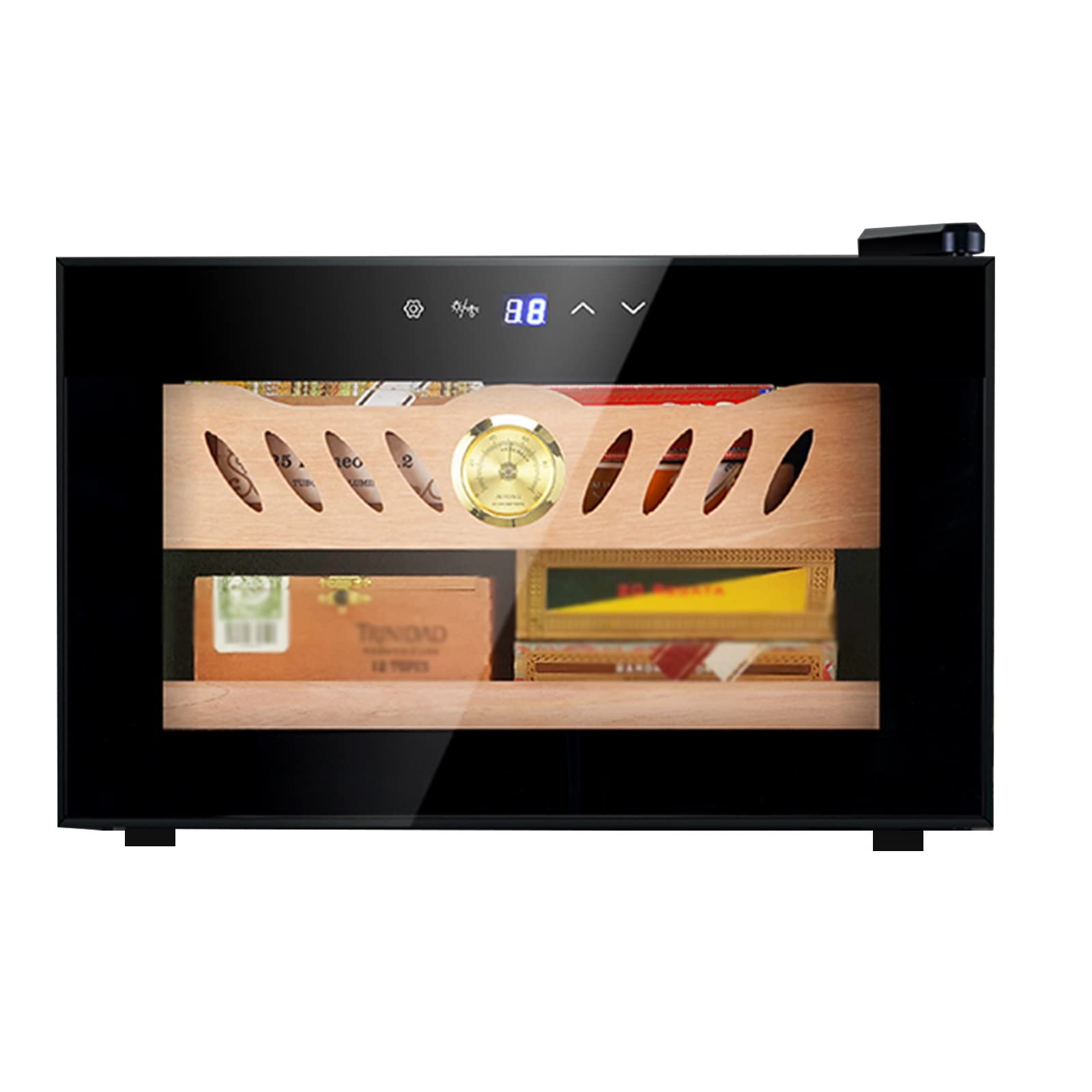 Amazon.com: Electronic Humidor Mini Humidor Temperature-Controlled ...