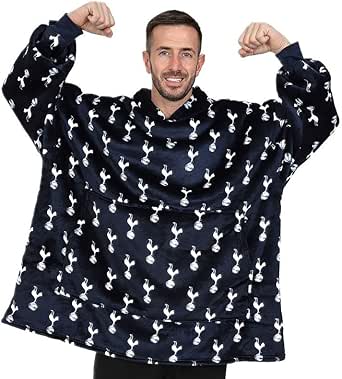 Tottenham Hotspur Football Club Mens Fully Lined Luxury Fleece Hoodie ...