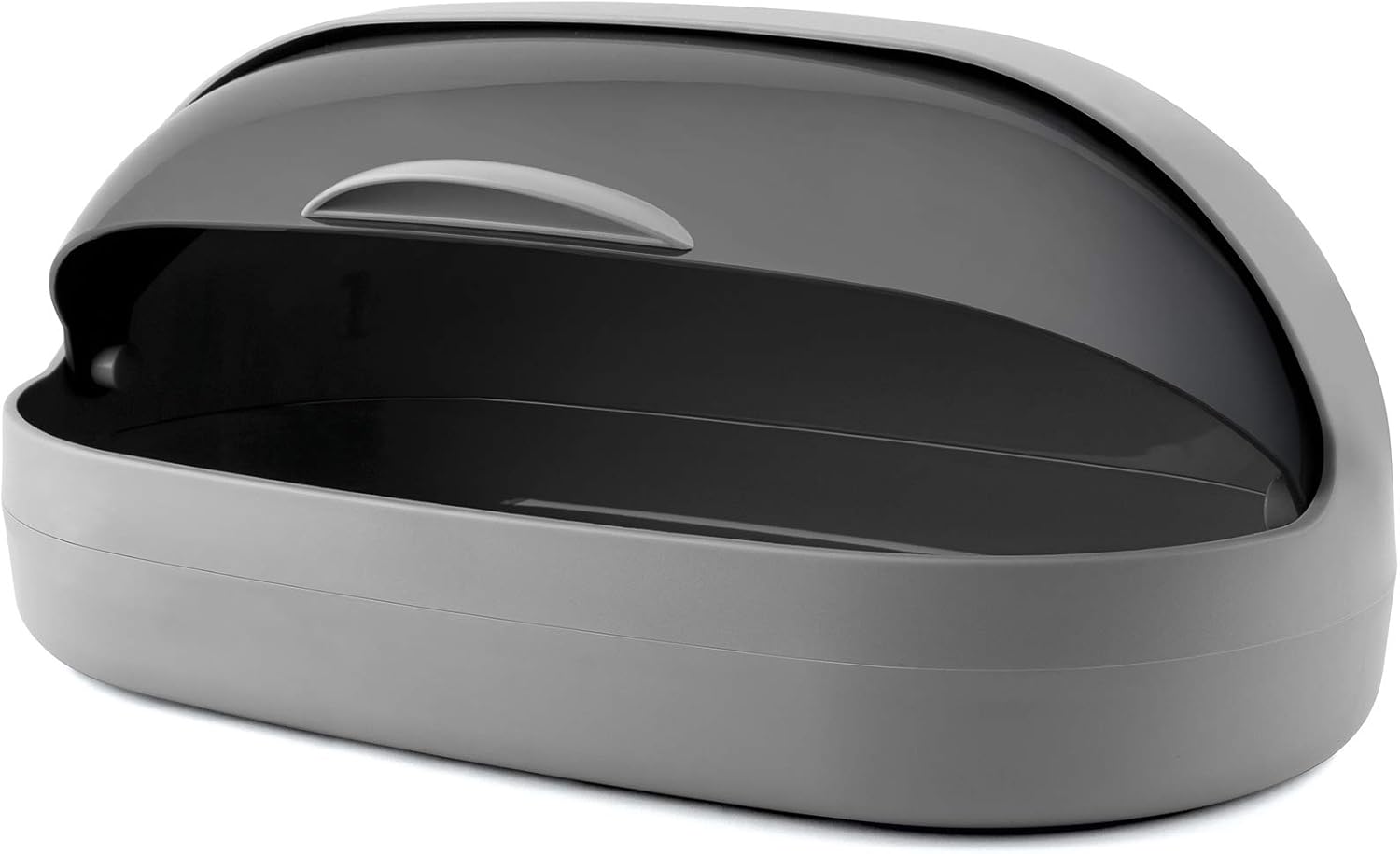 Amazon.com - H&H Pop Grey Bread Bin, Polystyrene, Grey, 36x20x17cm