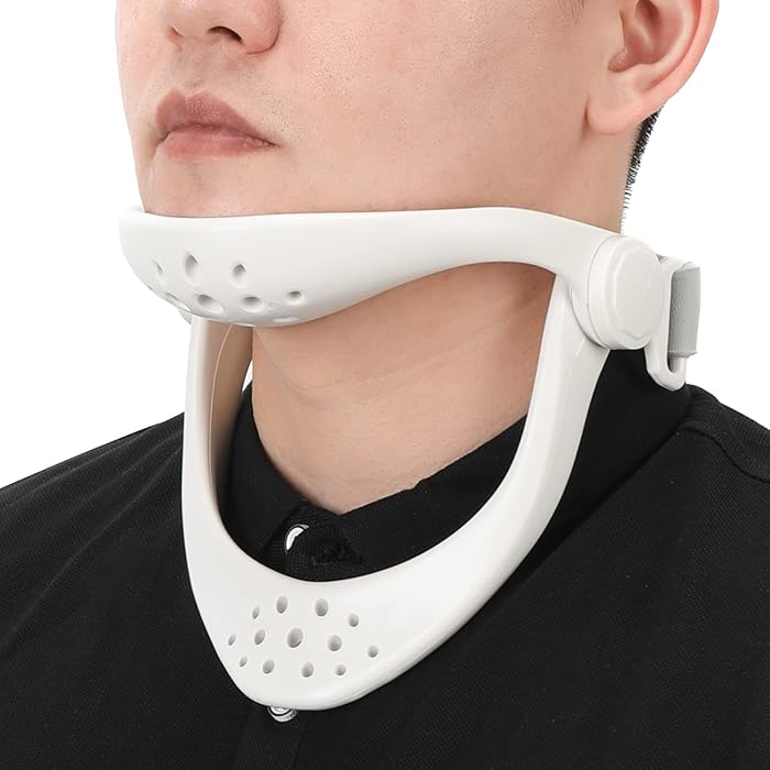 Buy New Upgraded Adjustable Neck Brace, Cervical Stretcher Cervical ...