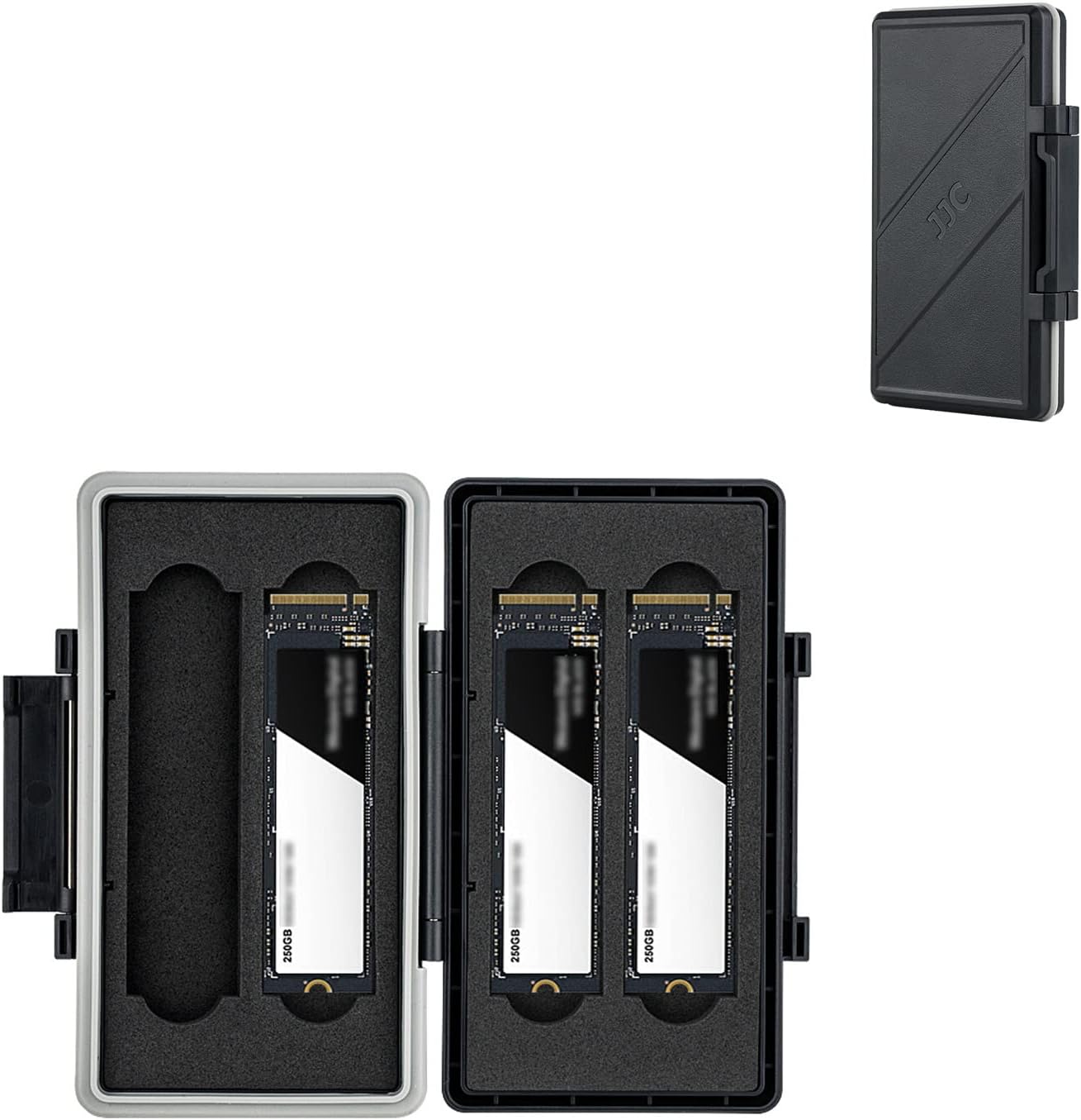 Amazon.com: Compact M.2 2280 2260 2240 2242 2230 Case, 4 Slots M.2 SSD ...