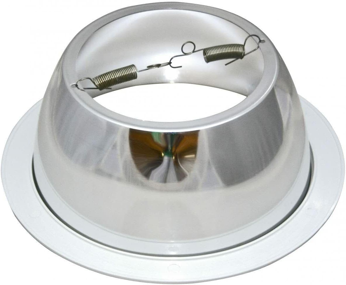 6" Inch Recessed Ceiling CAN Light ALL GOLD Metal Trim Shiny Polished ...