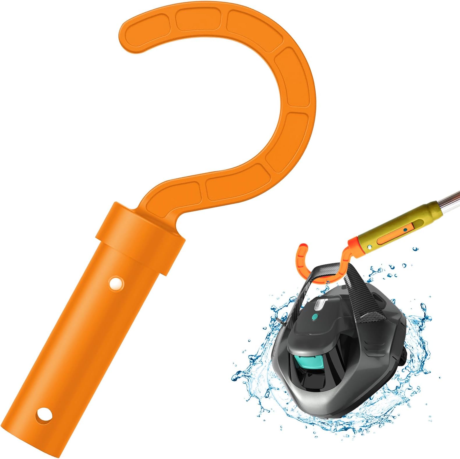 Amazon.com : Hook for Robotic Pool Cleaner,PureAura Pool Hook for Poles ...