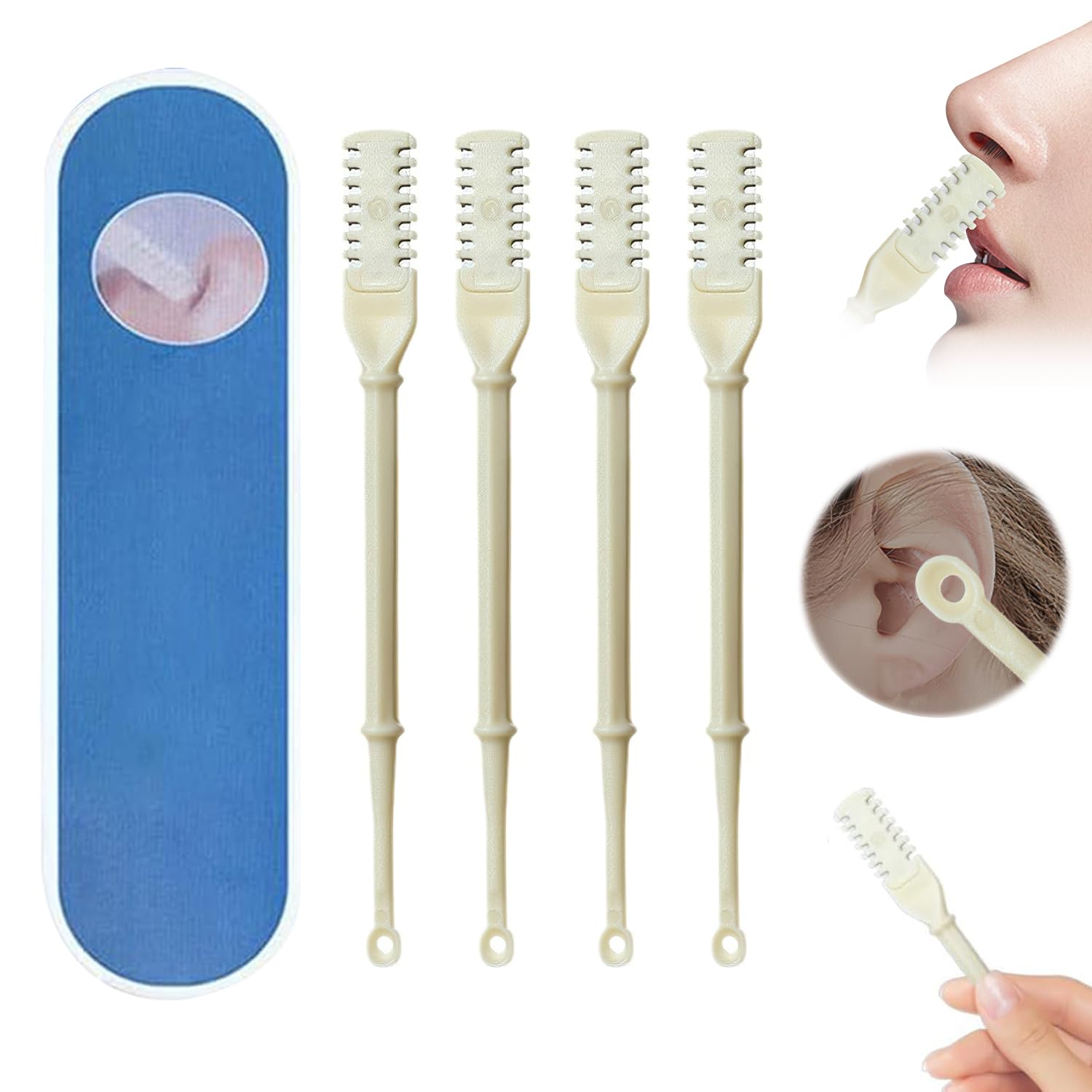 Amazon.com: 2-in-1 Nasal Hair Cutter, 2024 Upgraded Double Sided Nose ...
